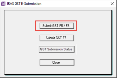 How to Process GST F5/F8/F7 E-Submission – ABSS Support