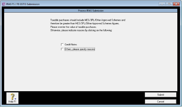 How to Process GST F5/F8/F7 E-Submission – ABSS Support